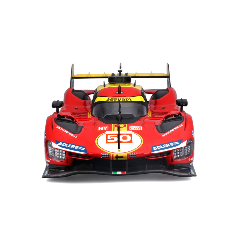 Ferrari 499P LMH n°50 2024 Le Mans Champion Red 1:18 | Burago – Burago