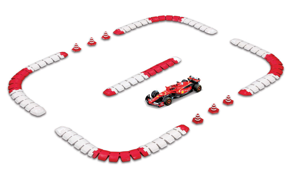 Formula Racing Ferrari SF-24 RC Car 1:41 Red | Burago – Burago